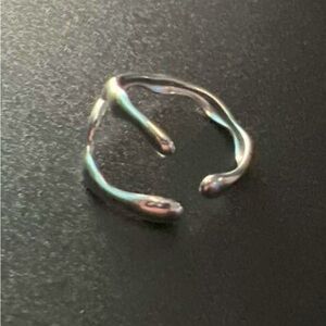 Jewelry | Melting Metal Dripping Droplet Blood Liquid Water Goth Edgy ...